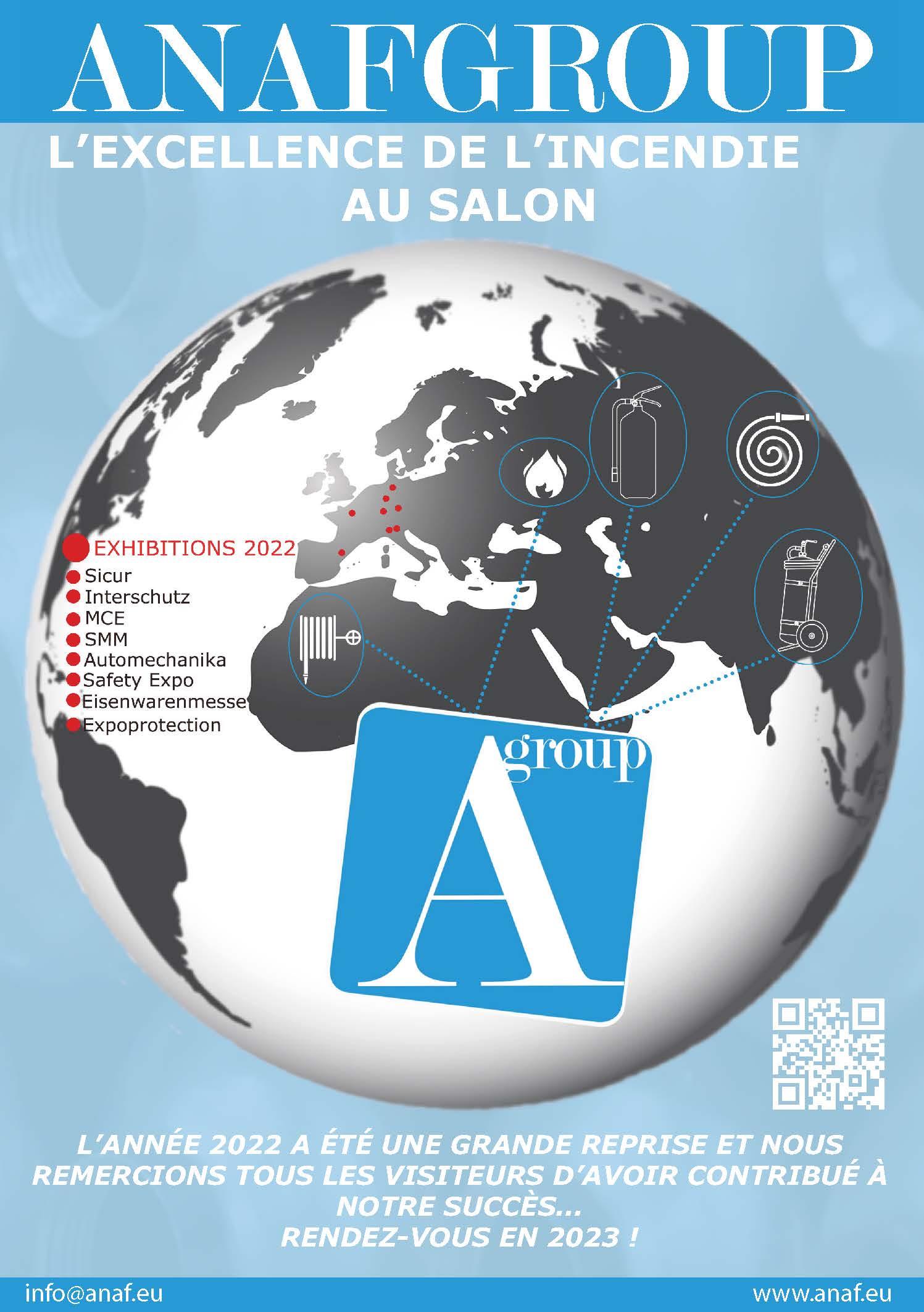 ANAFGROUP: RENDEZ-VOUS EN 2023! - Anaf Group Spa